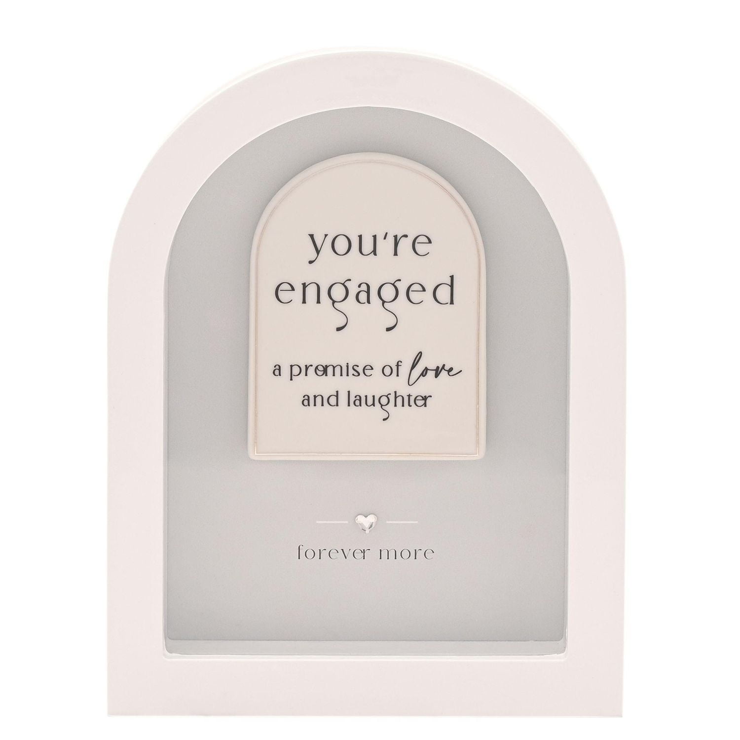 Amore Arch Plaque 18cm - Engaged - Walmart.com