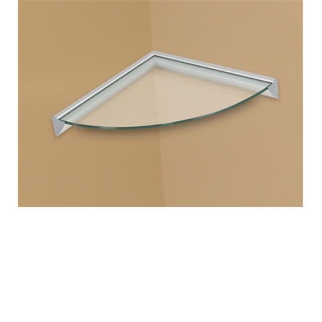 Amore Designs CPTSCORGLASSCL Glass Corner Kit Clear- 12 in. - Walmart.com