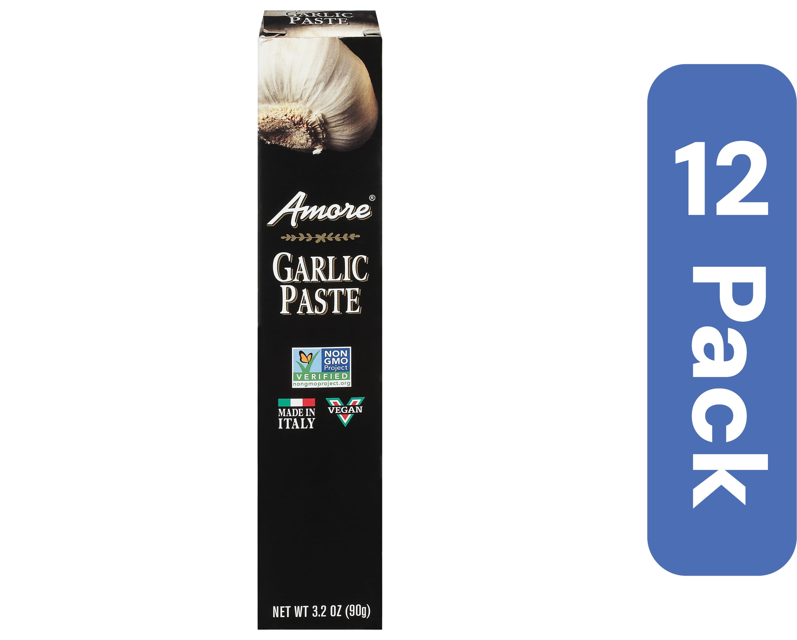 Amore Garlic Paste Tube 3.2 oz (Pack Of 12) - Walmart.com