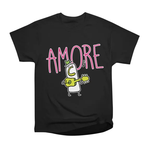 Amore T-Shirt Tee Gift For Him Merch For Her Apparel For Friend 1 ...