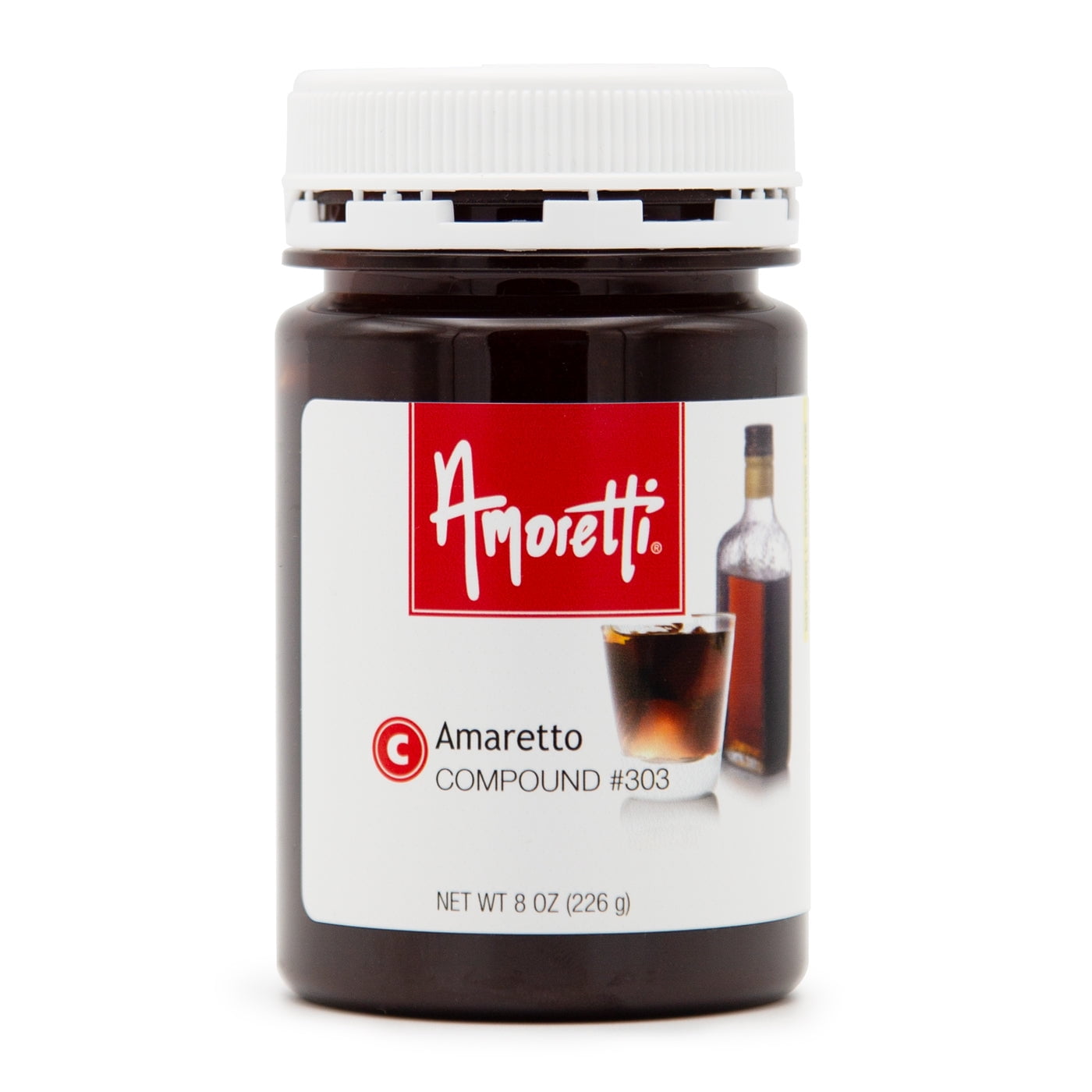 Amoretti - Amaretto Compound 8 oz - Natural Flavors, Shelf Stable Even ...