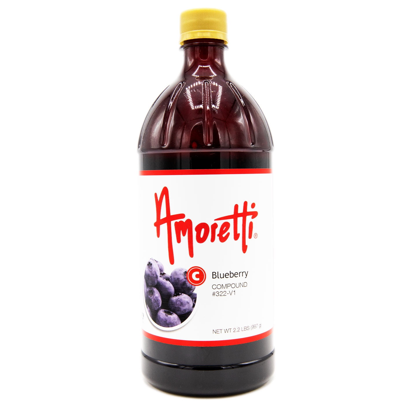 Amoretti - Blueberry Compound Natural Color / 2.2 lbs - Natural Flavors ...