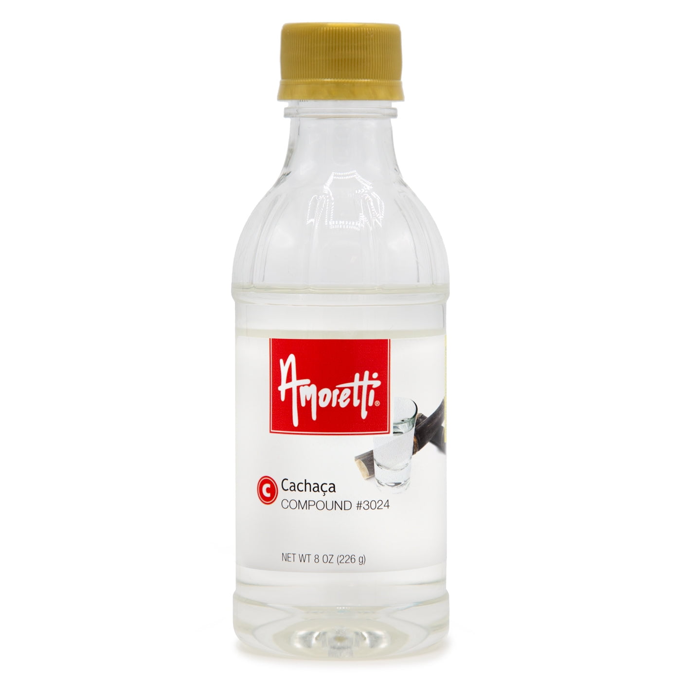 Amoretti - Cachaça Compound 8 oz - Natural Flavors, Shelf Stable Even ...