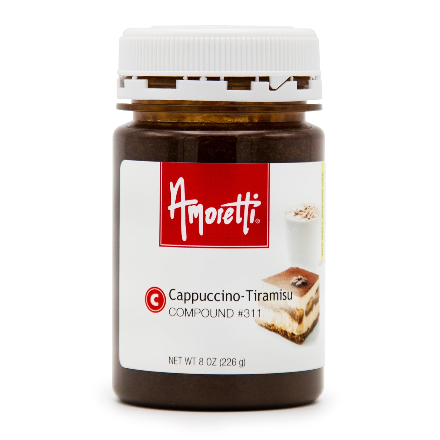 Amoretti - Cappuccino-Tiramisu Compound 8 oz - Natural Flavors, Shelf ...
