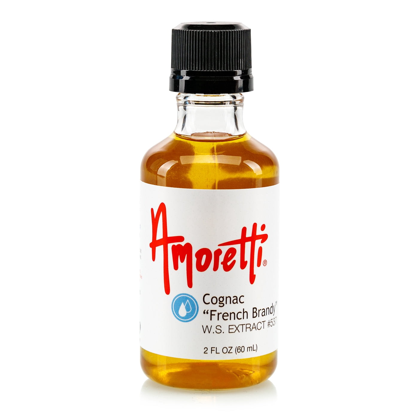 Amoretti - Cognac "French Brandy" Extract 88% alc. Water Soluble 2 oz ...
