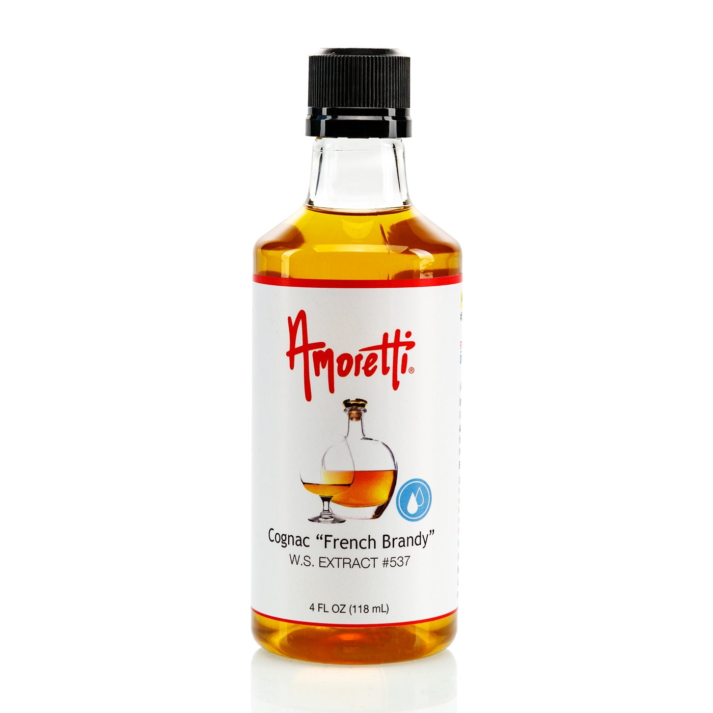 Amoretti - Cognac "French Brandy" Extract 88% alc. Water Soluble 4 oz ...