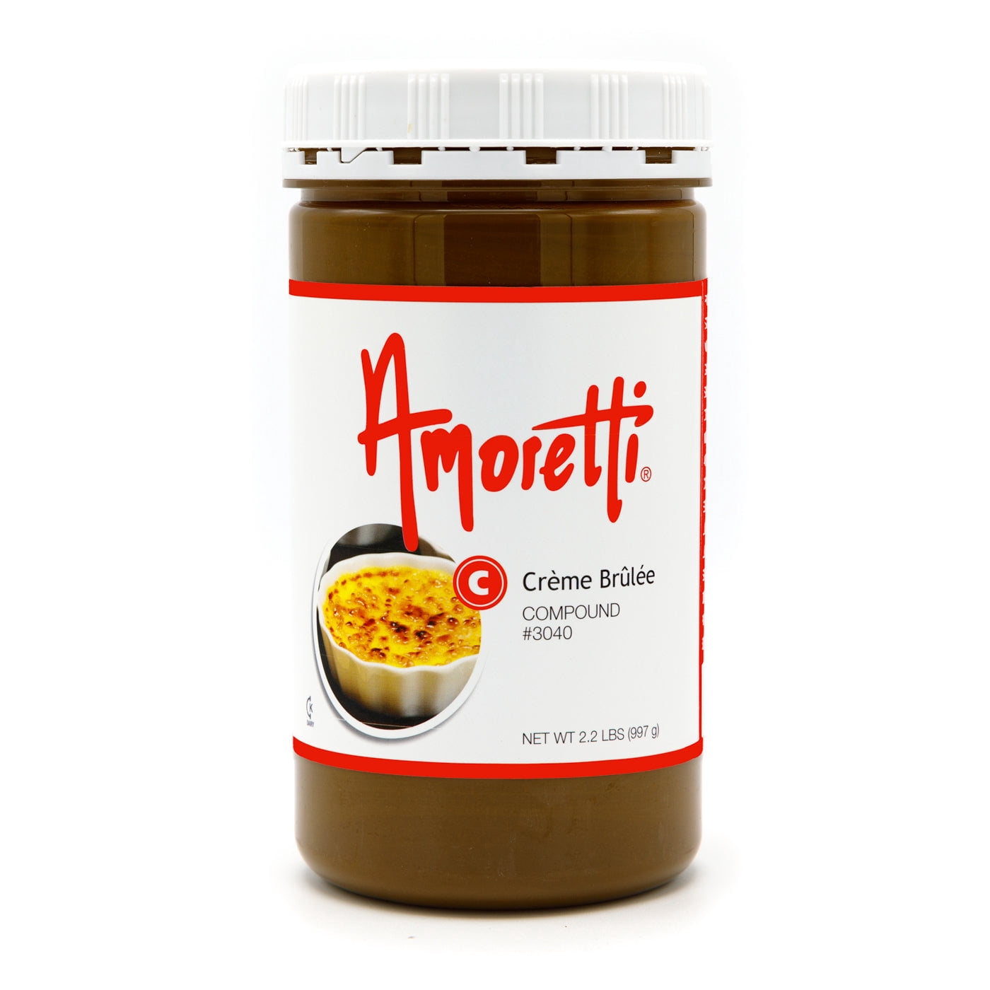 Amoretti - Creme Brulee Compound 2.2 lbs - Natural Flavors, Shelf ...