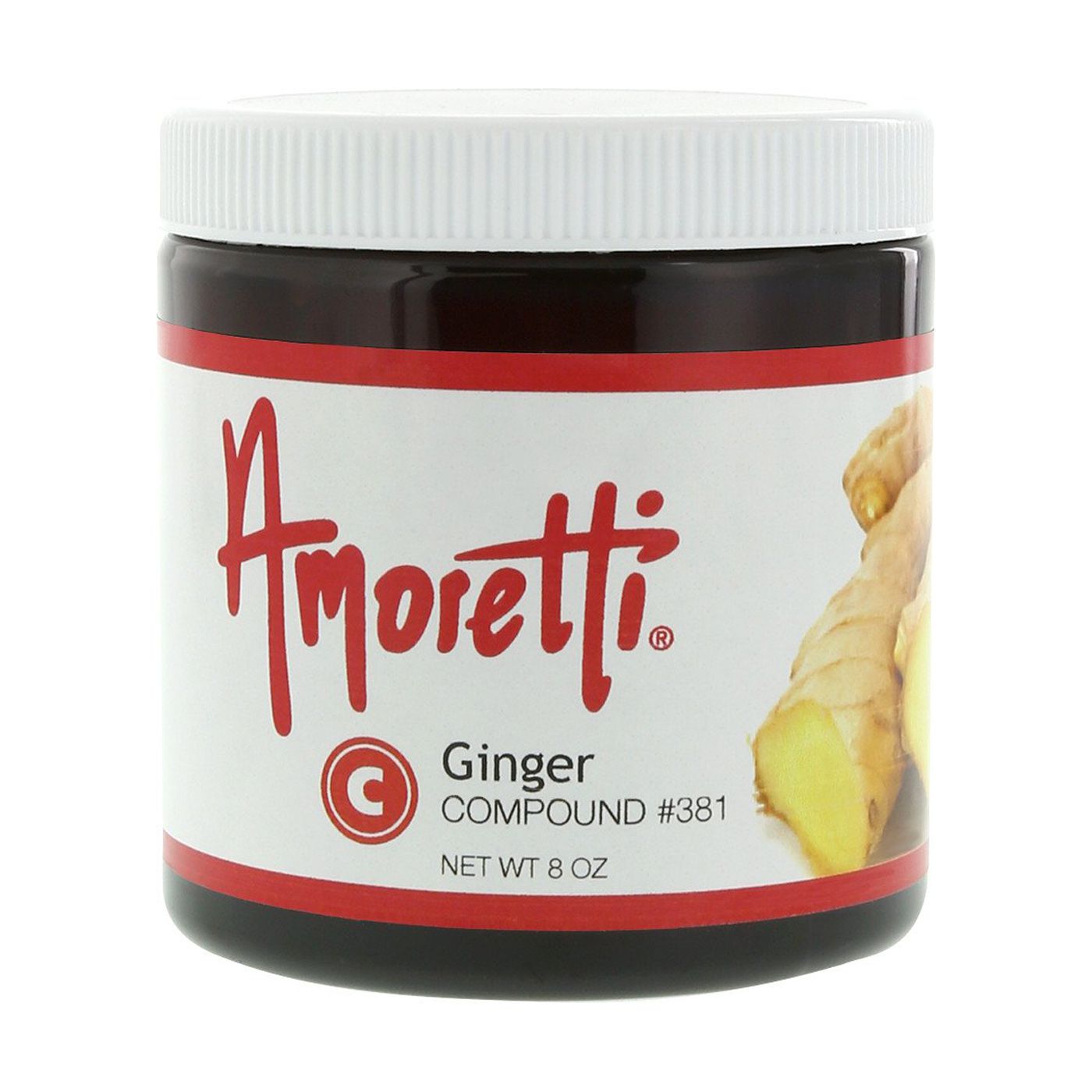 Amoretti - Ginger Compound 8 oz - Natural Flavors, Shelf Stable Even ...