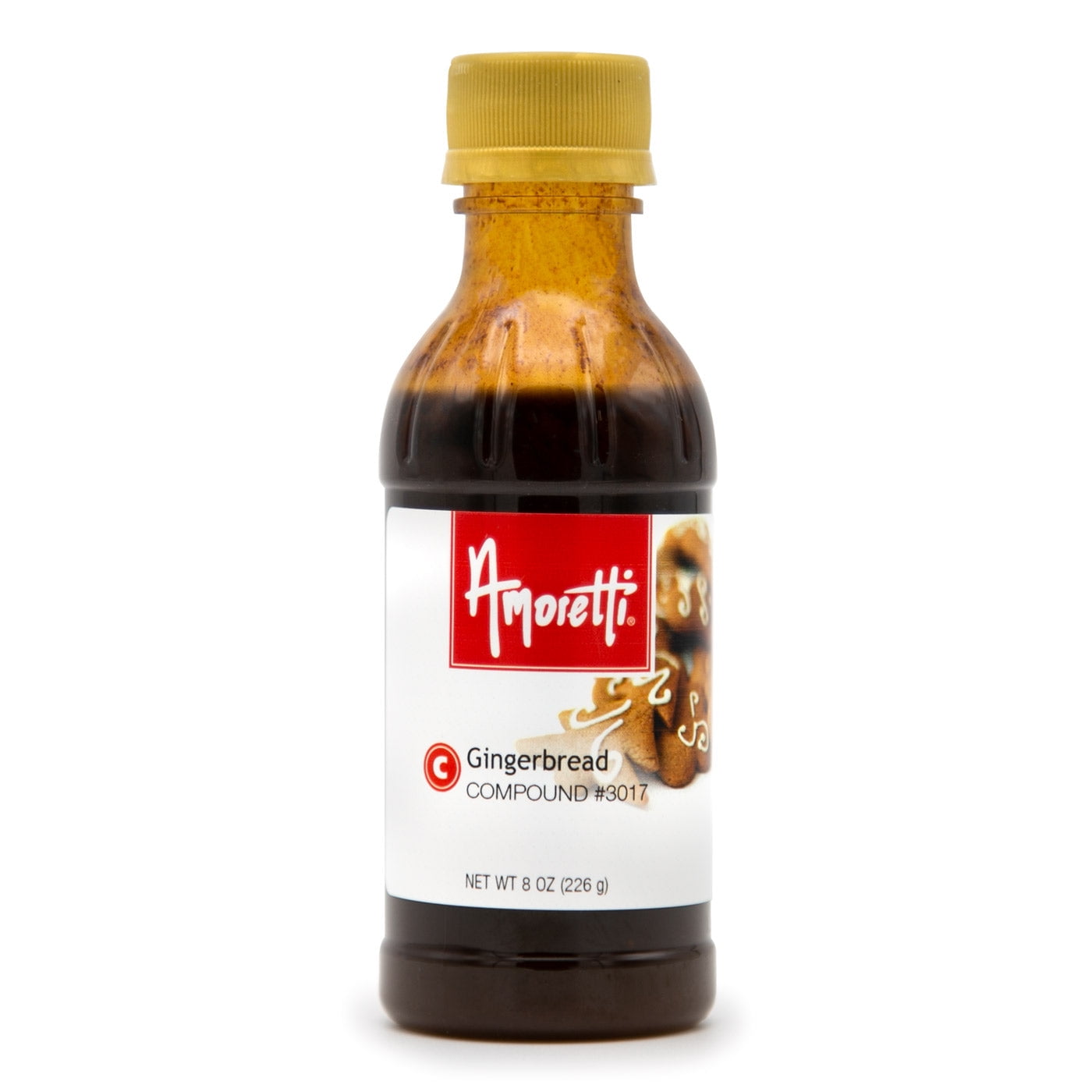 Amoretti - Gingerbread Compound 8 oz - Natural Flavors, Shelf Stable ...