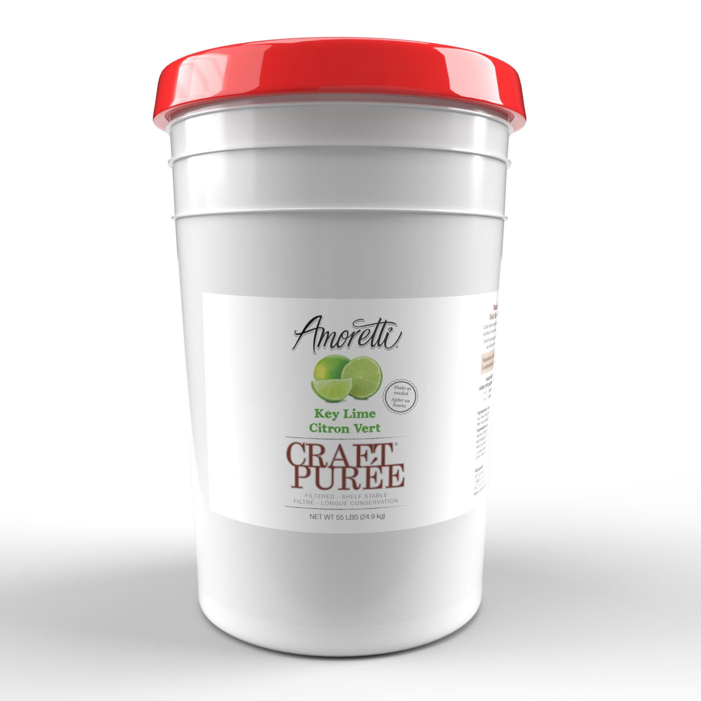 Amoretti - Key Lime Craft Puree® 55 lbs - Perfect for Brewing ...