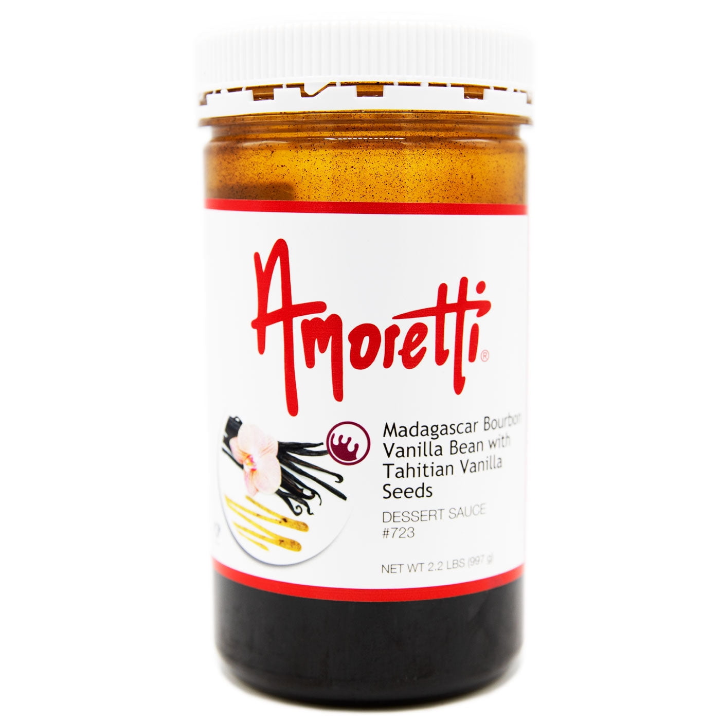 Amoretti - Madagascar Bourbon Vanilla Bean with Tahitian Vanilla Seeds ...