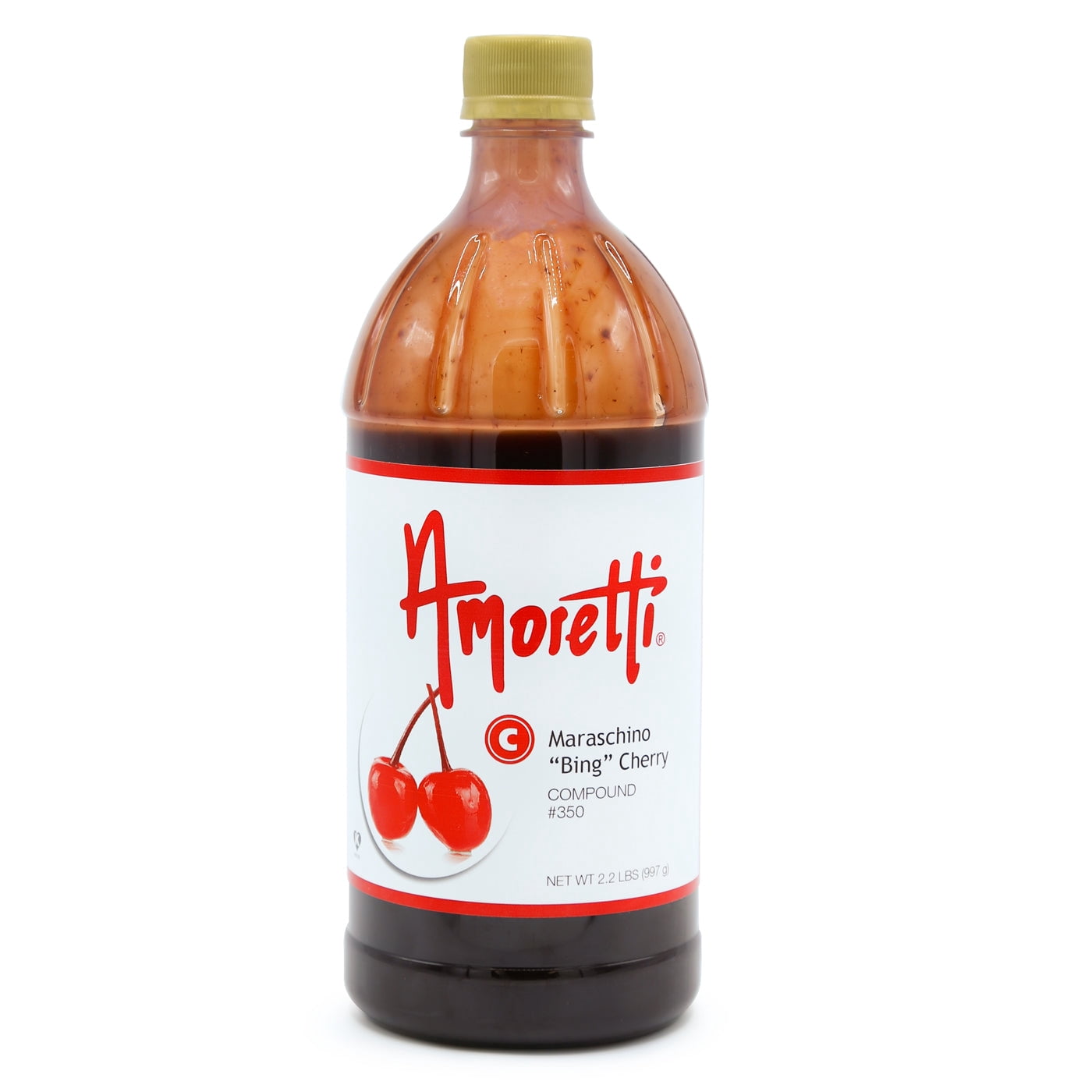 Amoretti - Maraschino Bing Cherry Compound 2.2 lbs - Natural Flavors ...