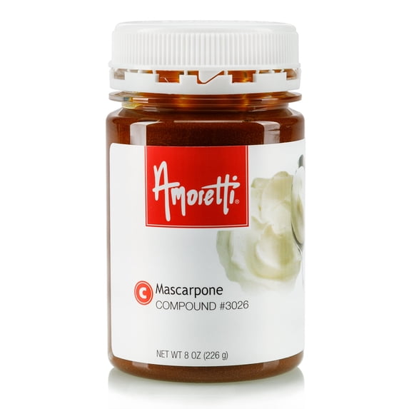 Amoretti - Mascarpone Compound 8 oz - Natural Flavors, Shelf Stable ...