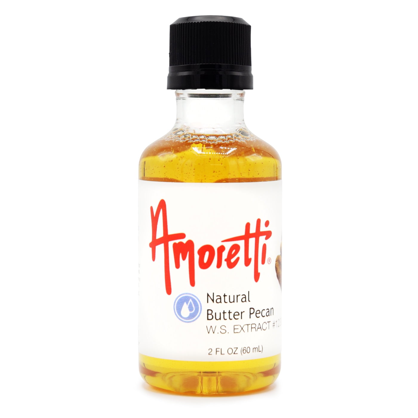 Amoretti - Natural Butter Pecan Extract Water Soluble 2 oz - Highly ...