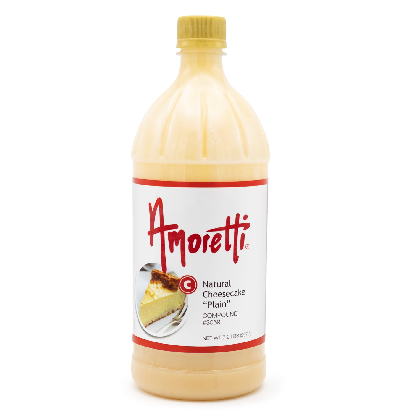 Amoretti - Natural Cheesecake "Plain" Compound 2.2 lbs - Natural ...