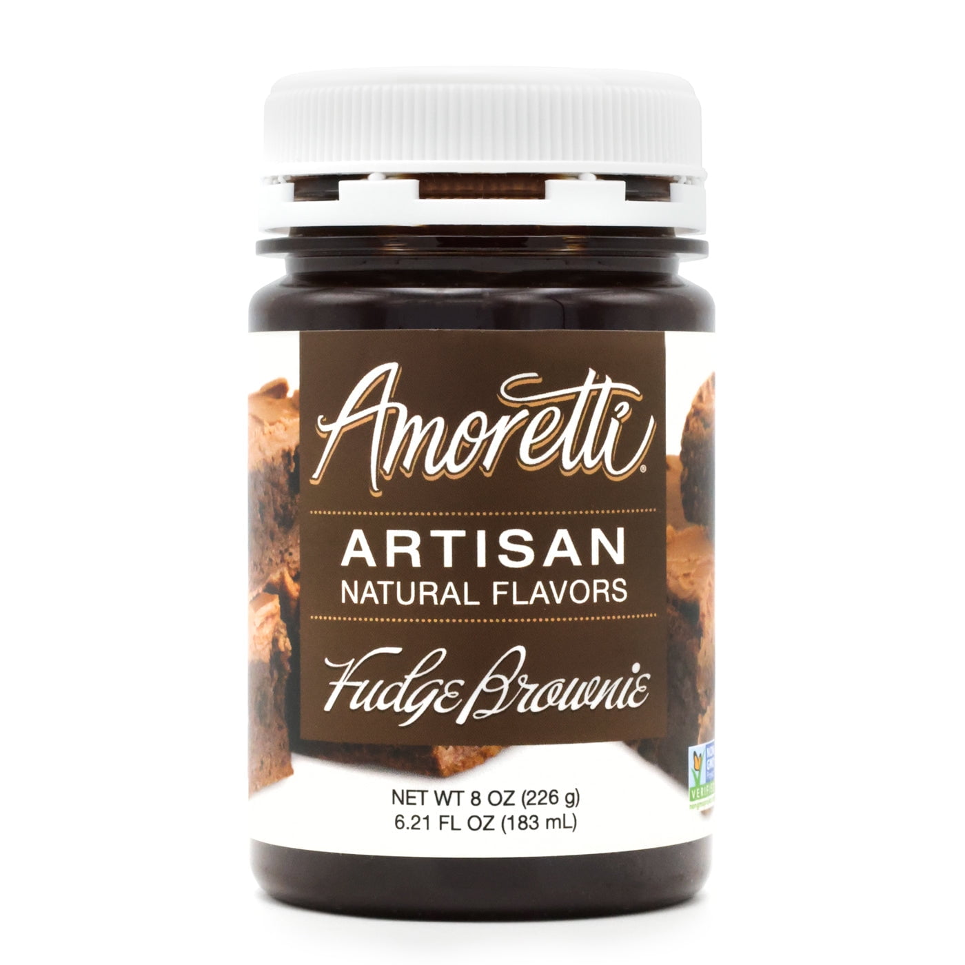 Amoretti - Natural Chocolate Fudge Brownie Artisan Flavor Paste 8 oz ...