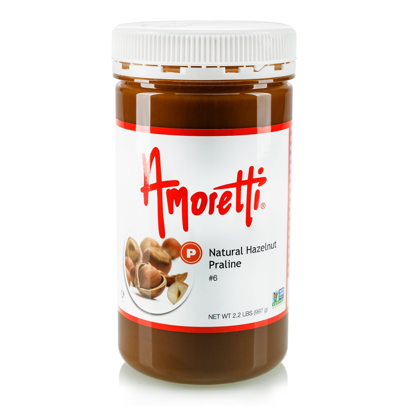 Amoretti - Natural Hazelnut Praline - Dark Roasted, Ultra Smooth ...