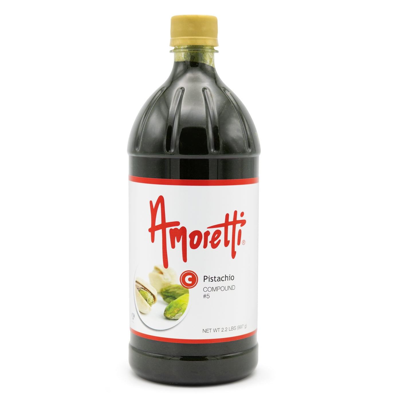 Amoretti - Pistachio Compound 2.2 lbs - Natural Flavors, Shelf Stable ...