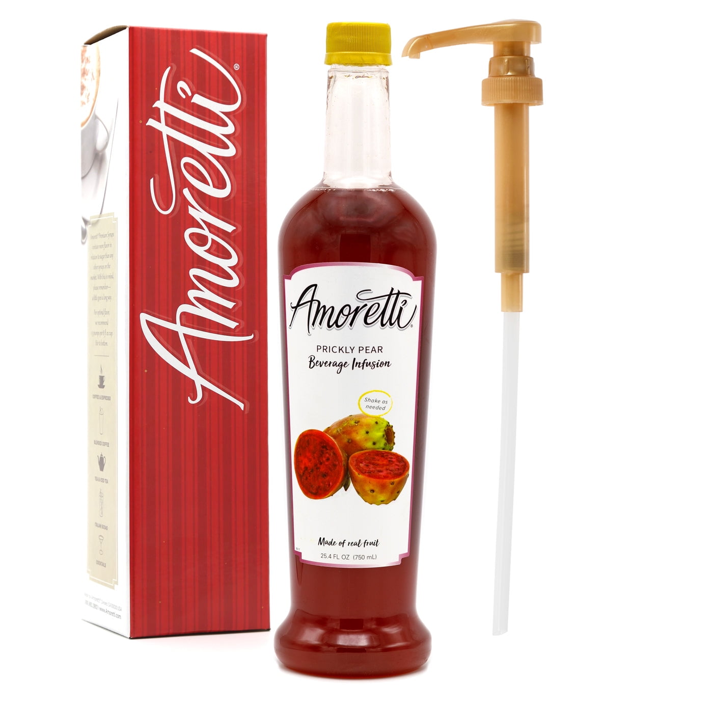 Amoretti - Prickly Pear Beverage Infusion, 94 Servings Per Bottle (750 ...