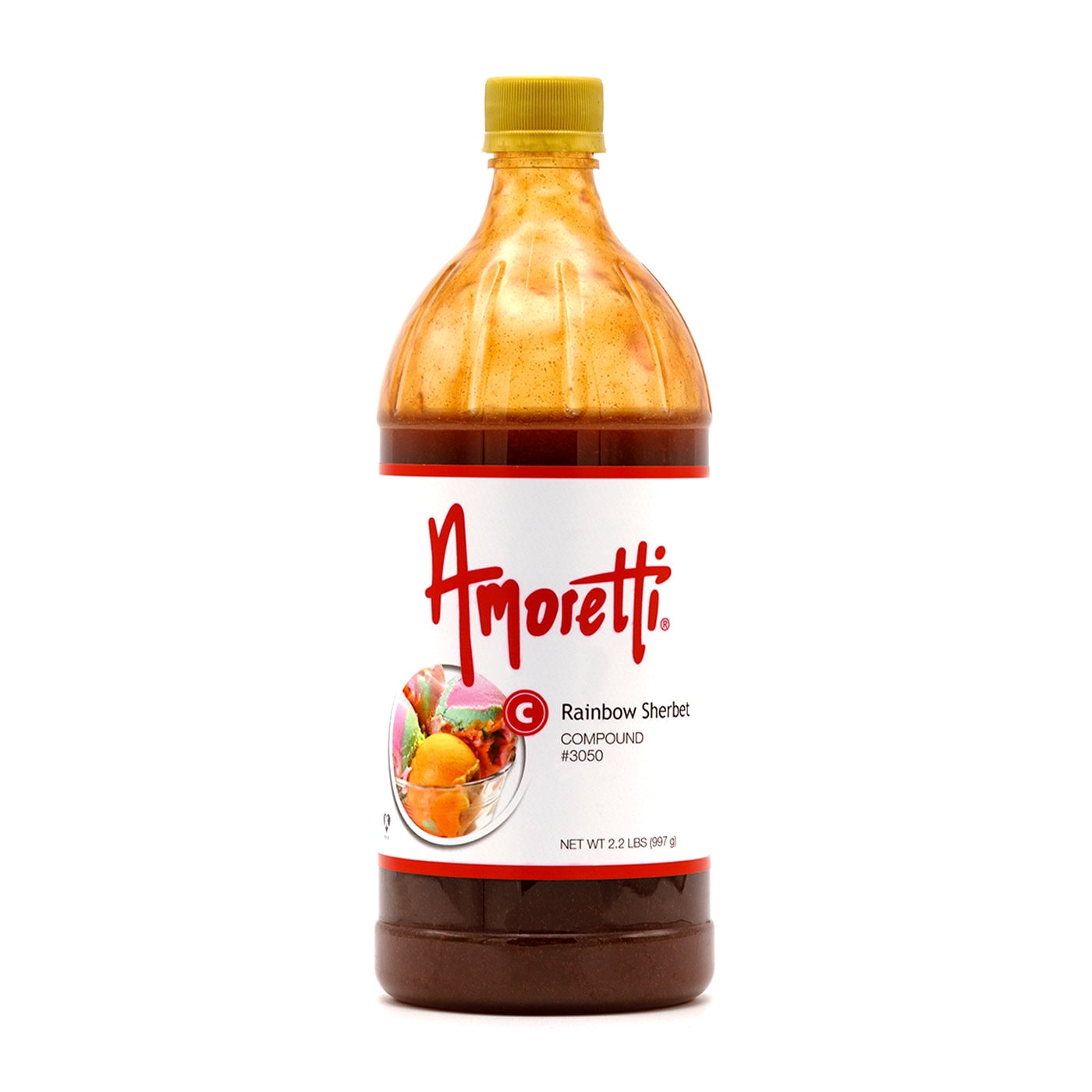 Amoretti - Rainbow Sherbet Compound 2.2 lbs - Natural Flavors, Shelf ...