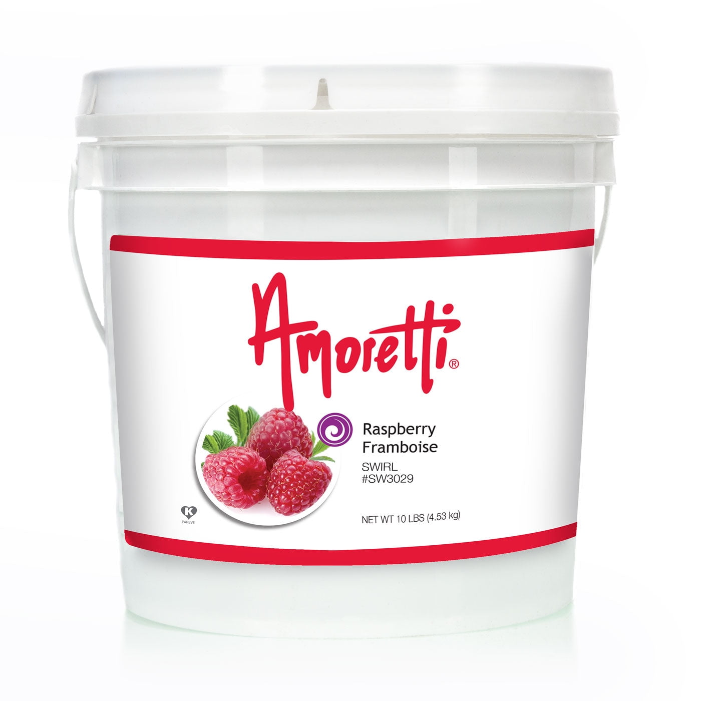Amoretti - Raspberry Framboise Marbleizing Swirl 10 lbs - Made with ...