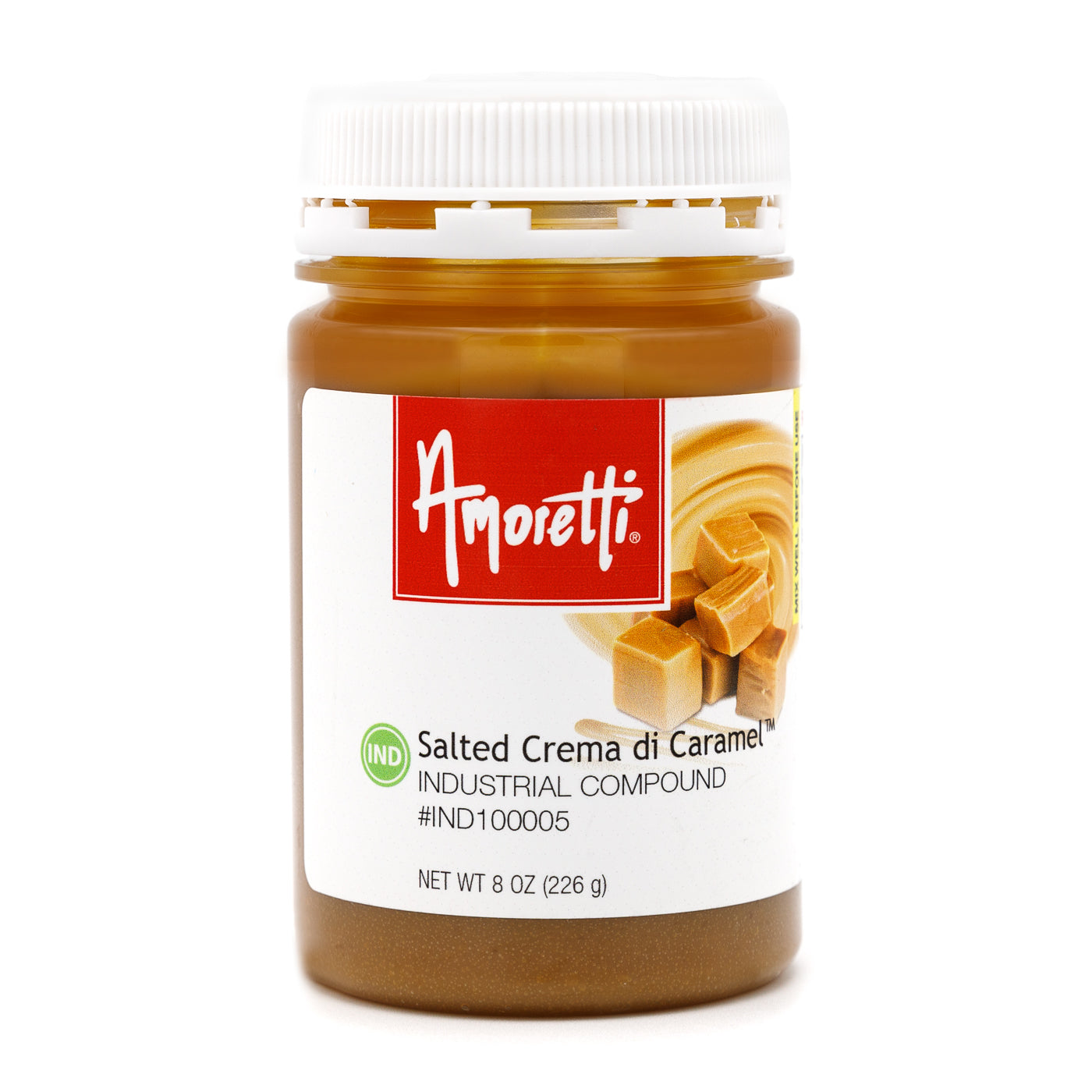 Amoretti - Salted Crema di Caramel Industrial Compound 8 oz - Natural ...