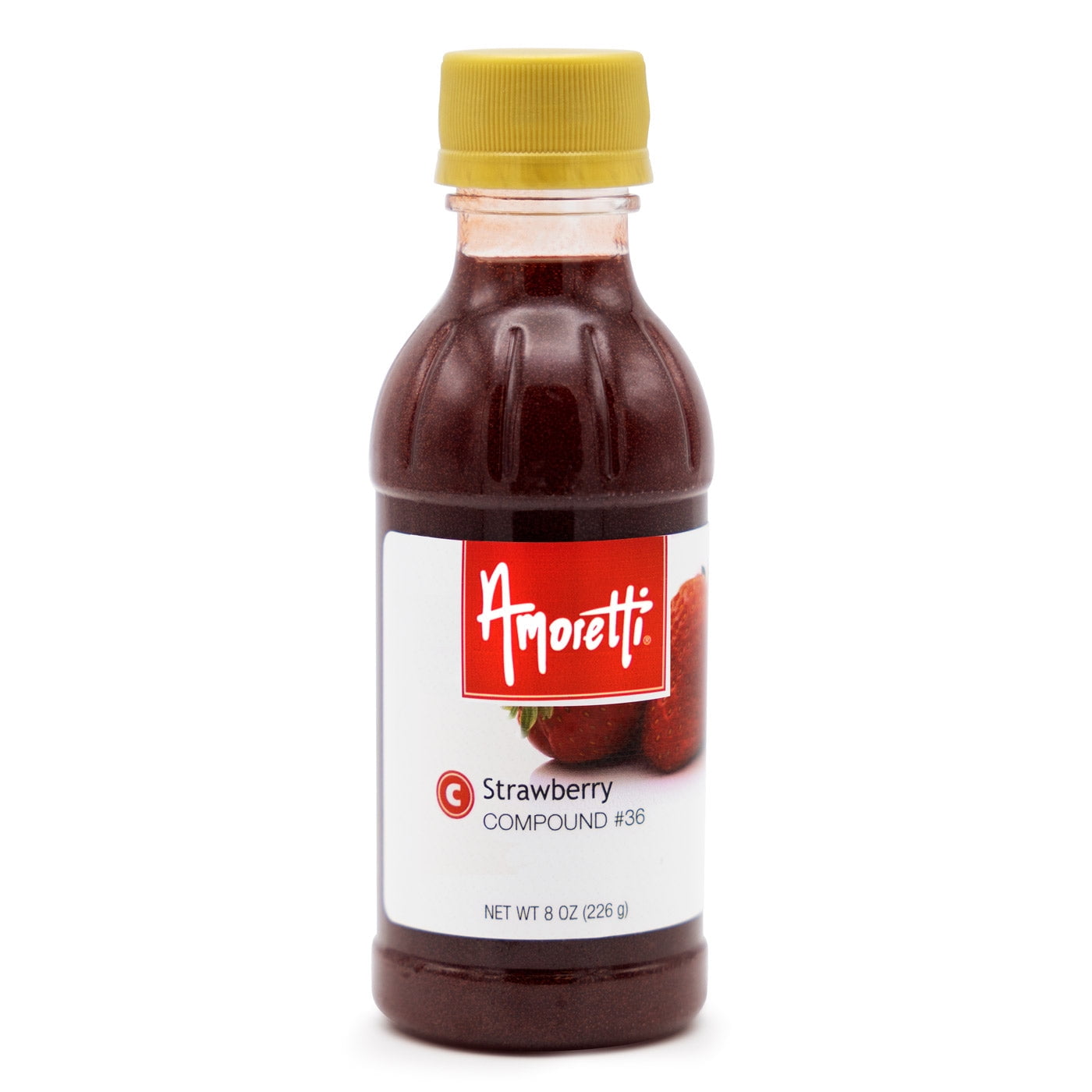 Amoretti - Strawberry Compound 8 oz - Natural Flavors, Shelf Stable ...