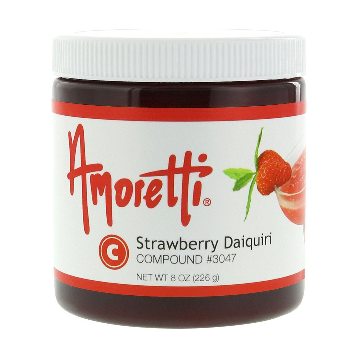Amoretti - Strawberry Daiquiri Compound 8 oz - Natural Flavors, Shelf ...