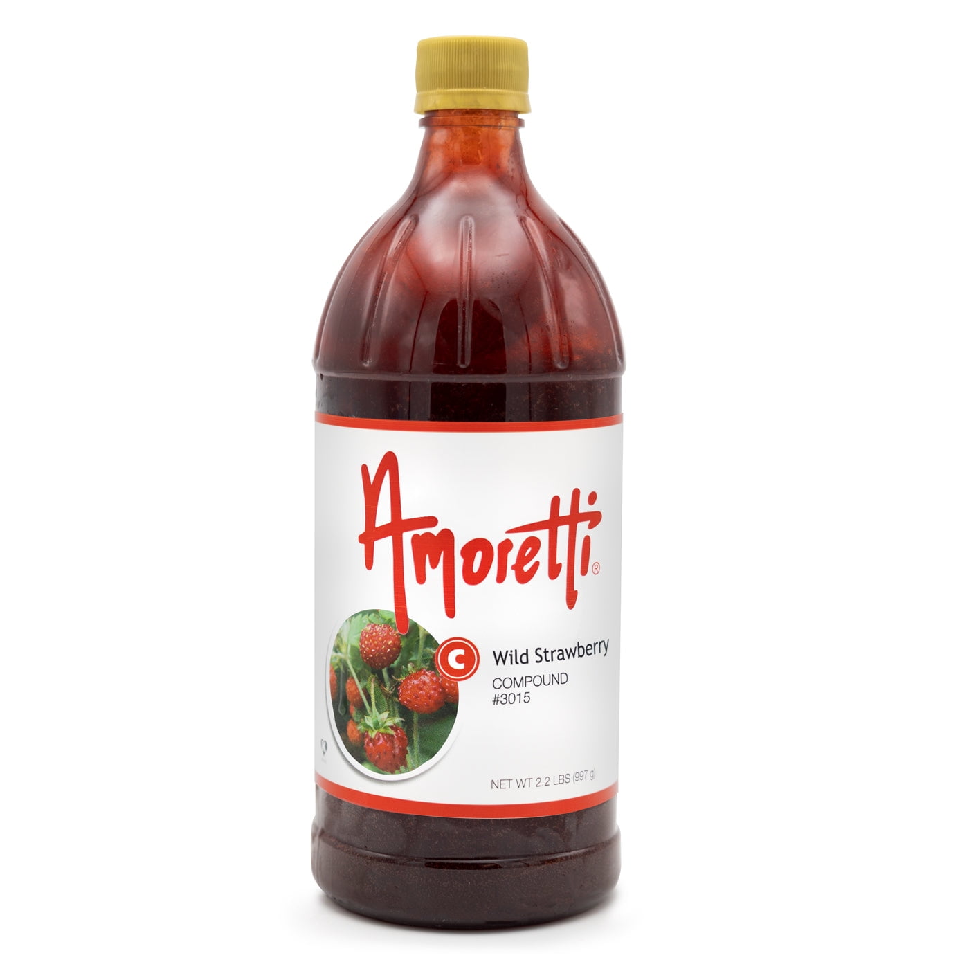 Amoretti - Wild Strawberry Compound Artificial Color / 2.2 lbs ...