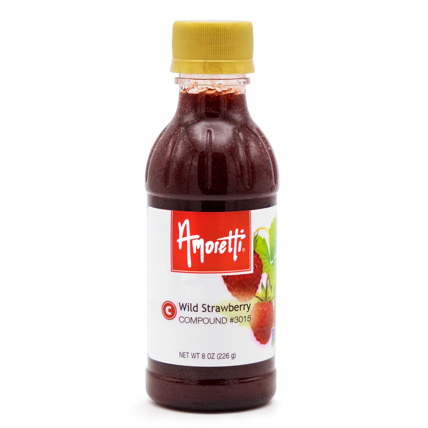 Amoretti - Wild Strawberry Compound Artificial Color / 8 oz - Natural ...