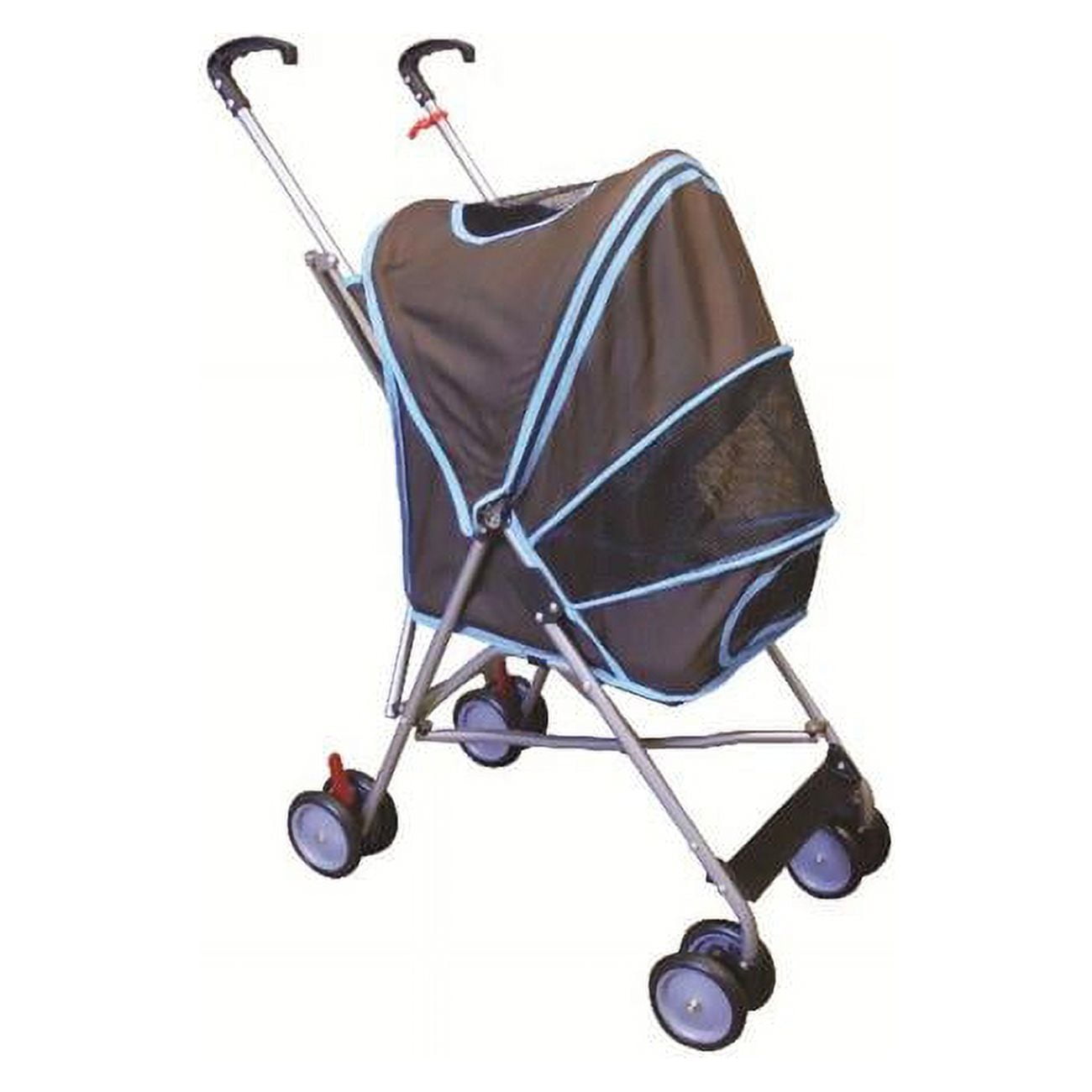 AmorosO 6146 Pet Strollers - Turquoise with Brown - Walmart.com
