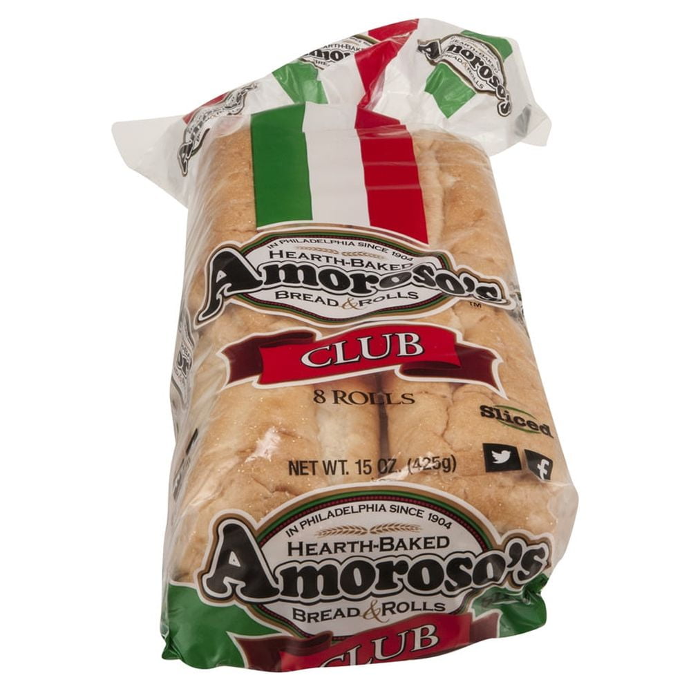 Amoroso Club Rolls Unsliced Hoagie Rolls Gordon Food Service Store