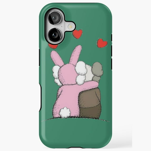 Amorous Falling in Love Minimal Typography Case for iPhone 17 11 12 13 ...