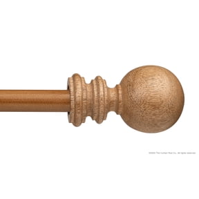 Wooden Curtain Rods in Curtain Rods - Walmart.com