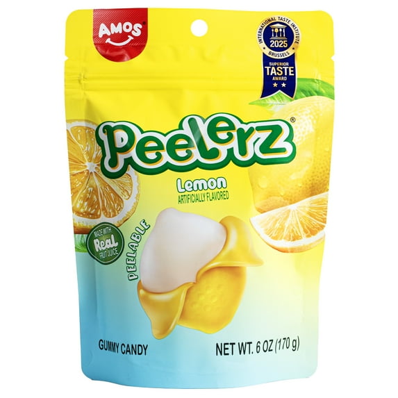 Walmart Cyber Monday Deals 2025 AMOS Peelerz Gummy Lemon (6 oz), Gummy ...