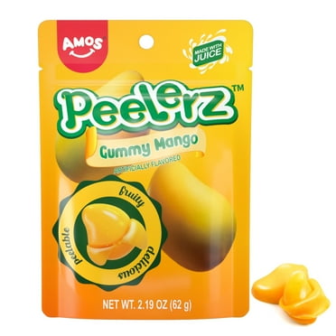 Nutty Fruity Peel'd Peelable Gummies Tangerine, Strawberry, Mango ...