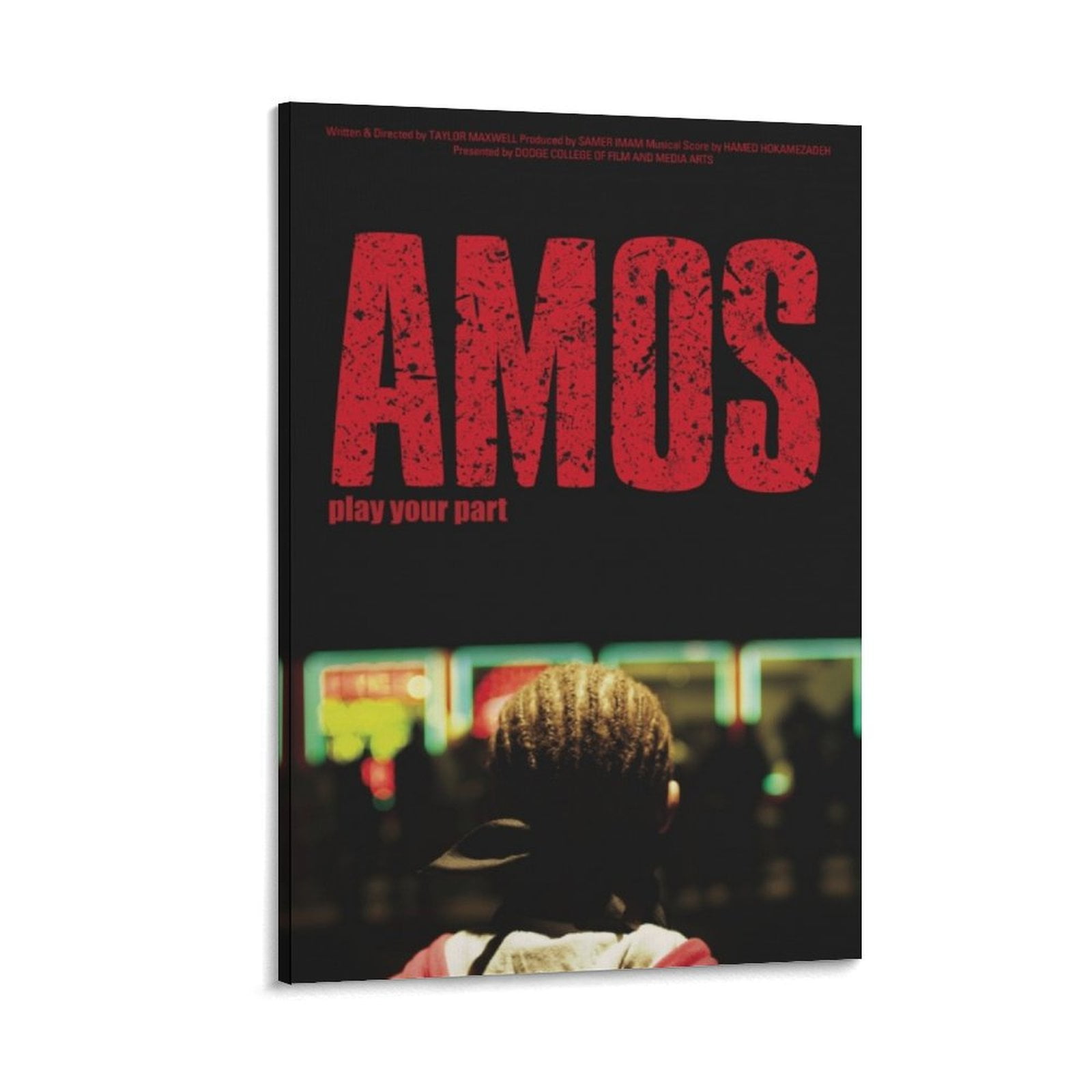 Amos Poster Cool Artworks Painting Wall Art Canvas Prints Hanging ...