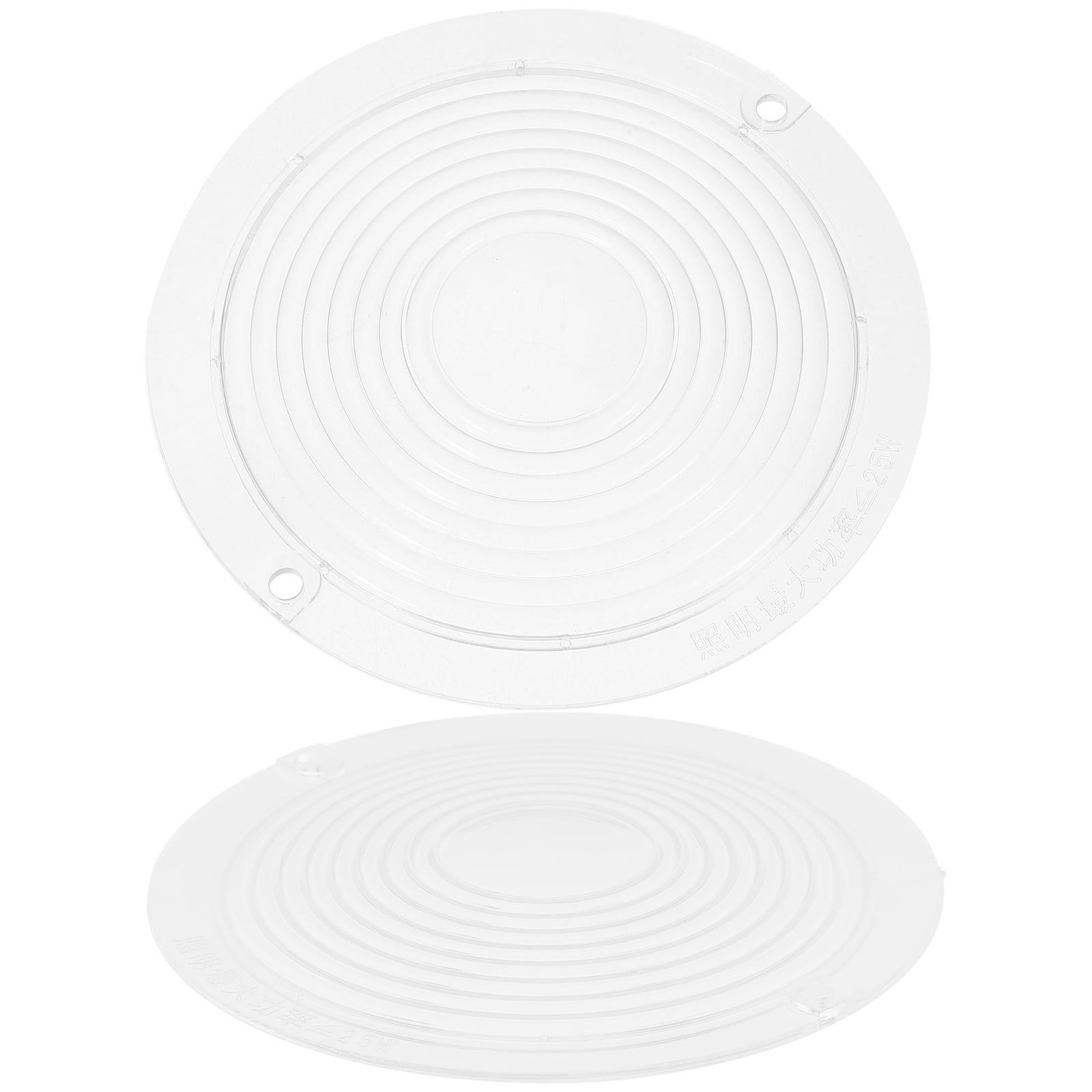 Amosfun 1 Pair Transparent Range Hood Light Lens Cover ABS For Cookers ...