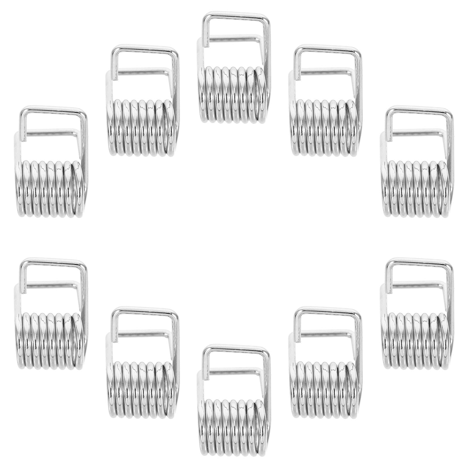 Amosfun 10pcs Linear Motion Timing Belt Tensioner Metal Silver ...