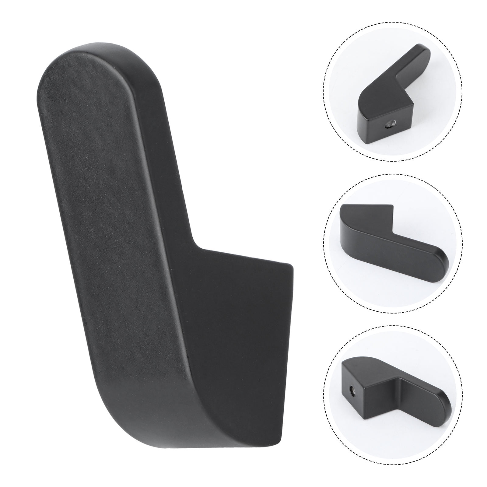 Amosfun 1Pc Bedroom Door Hooks Black Space-saving Design for Homeowners ...