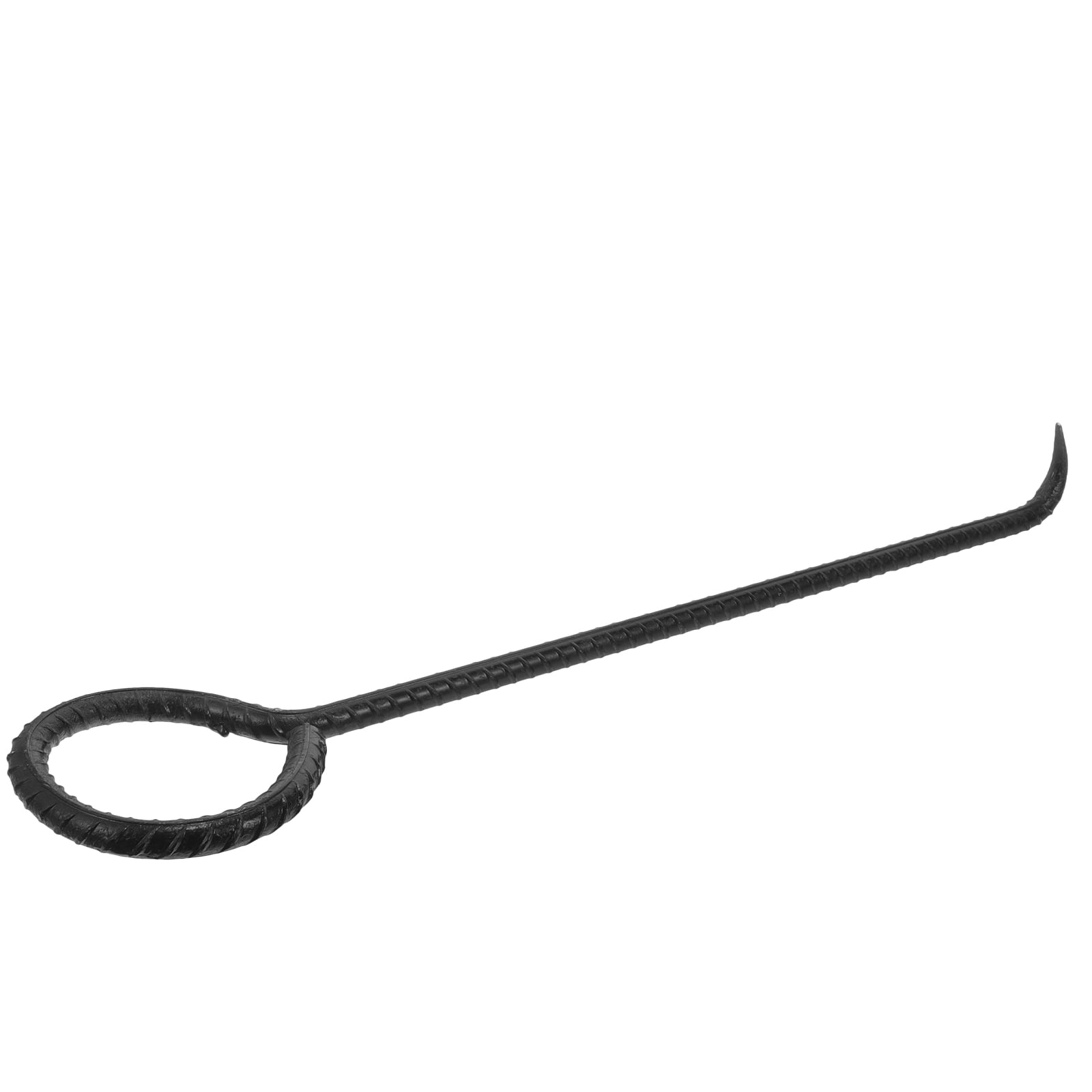 Amosfun 1Set Pull Hook Tool Manhole Cover Lifter Hook Shape Black ...