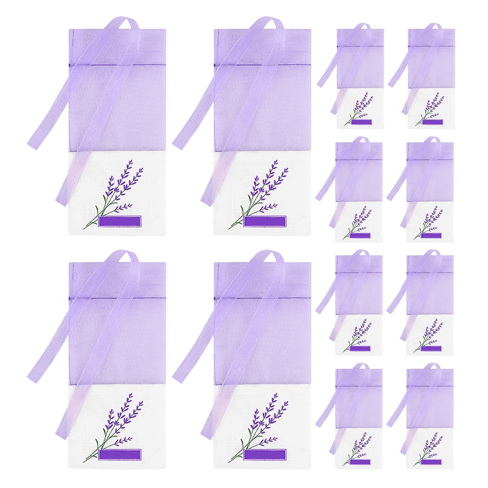 Amosfun 24Pcs Portable Lavender Sachet Bags Empty DIY Fragrance Pouches ...