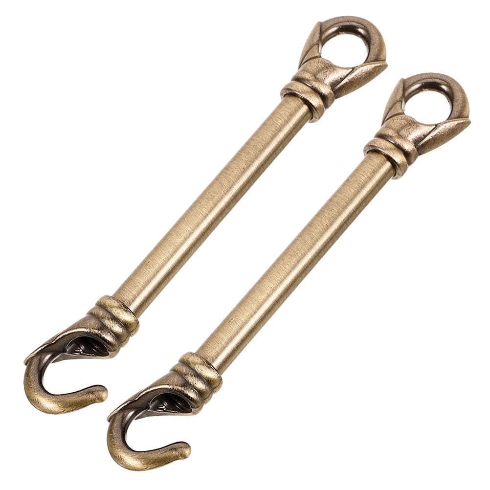 Amosfun 2Pack Lighting Suspension Rods For Light Fixtures Golden Metal ...