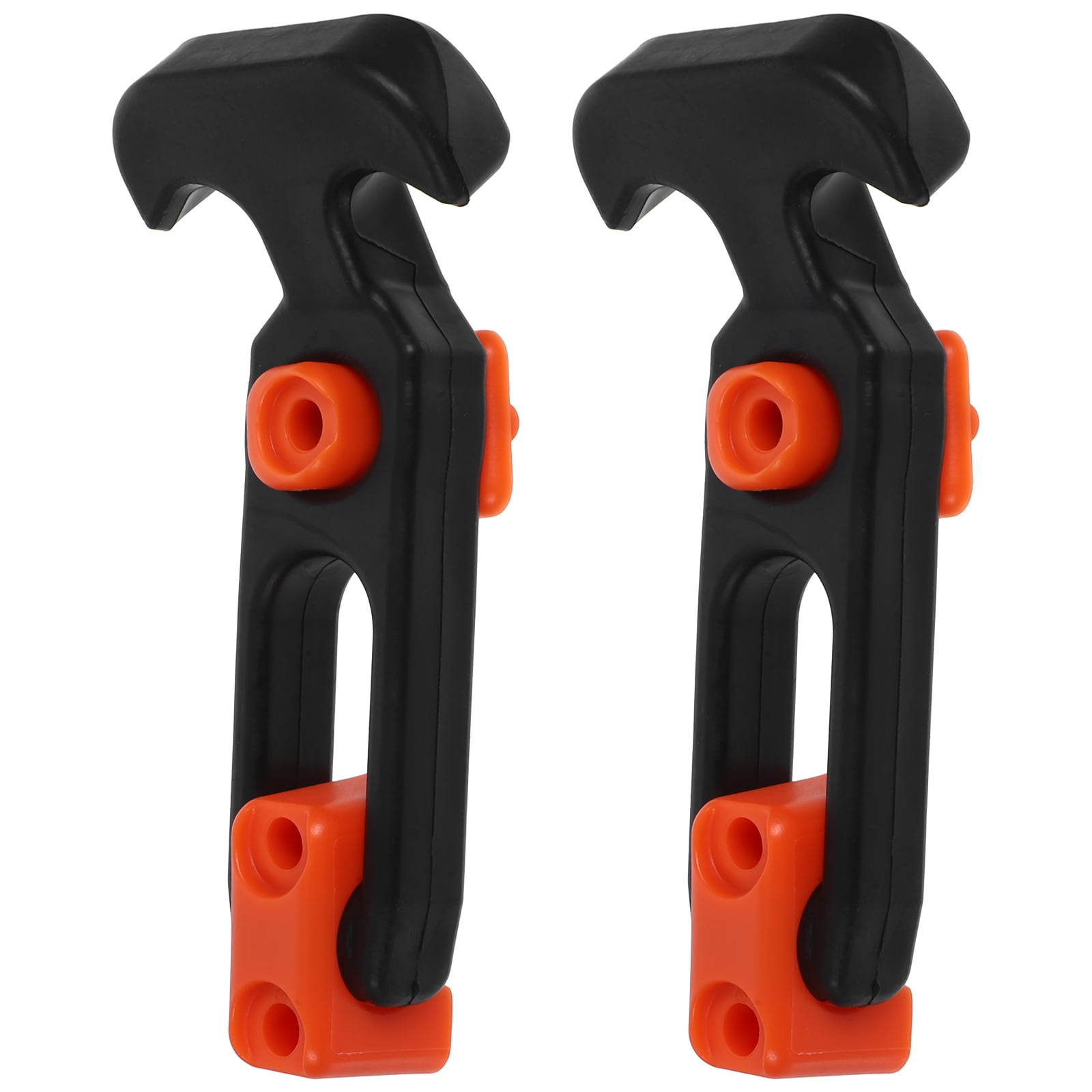 Amosfun 2Pcs Heavy Duty Rubber Engine Hood Hasp Latches for Car Toolbox ...