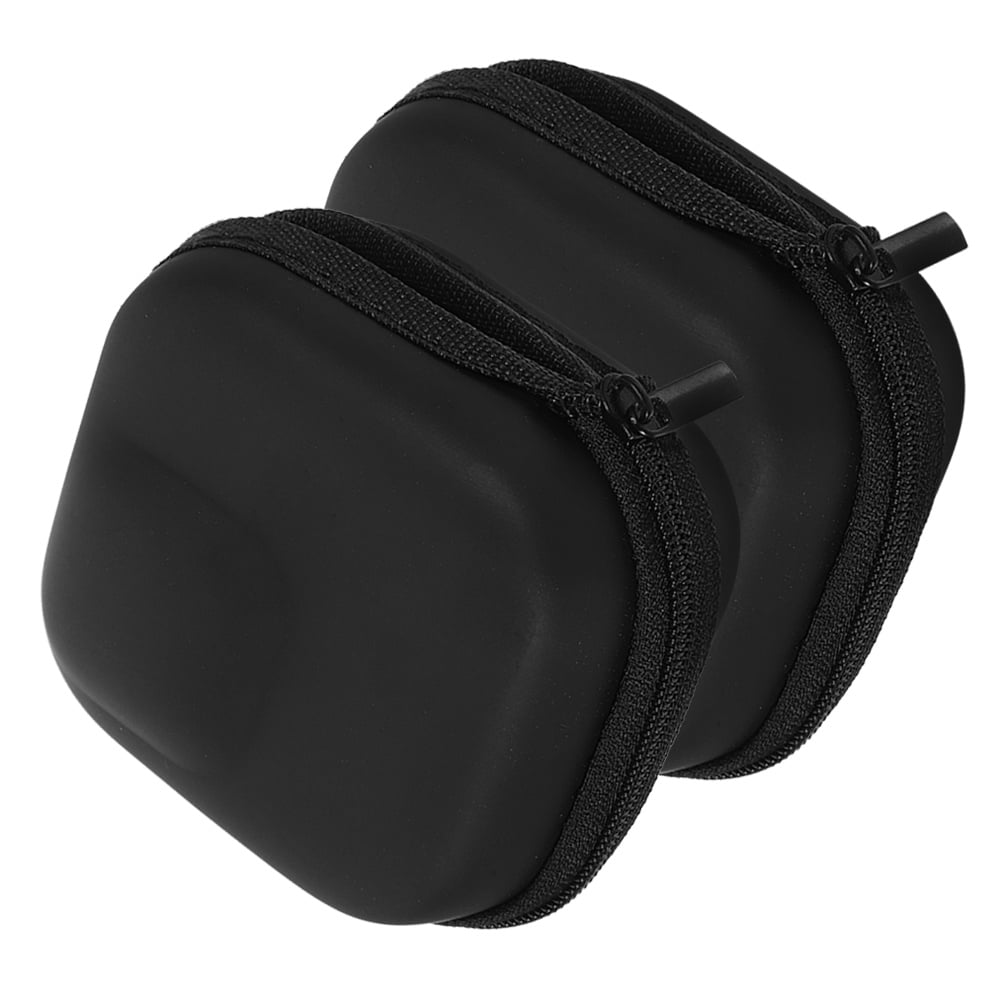 Amosfun 2pcs Action Camera Cases Action Camera Storage Case in Black PU ...