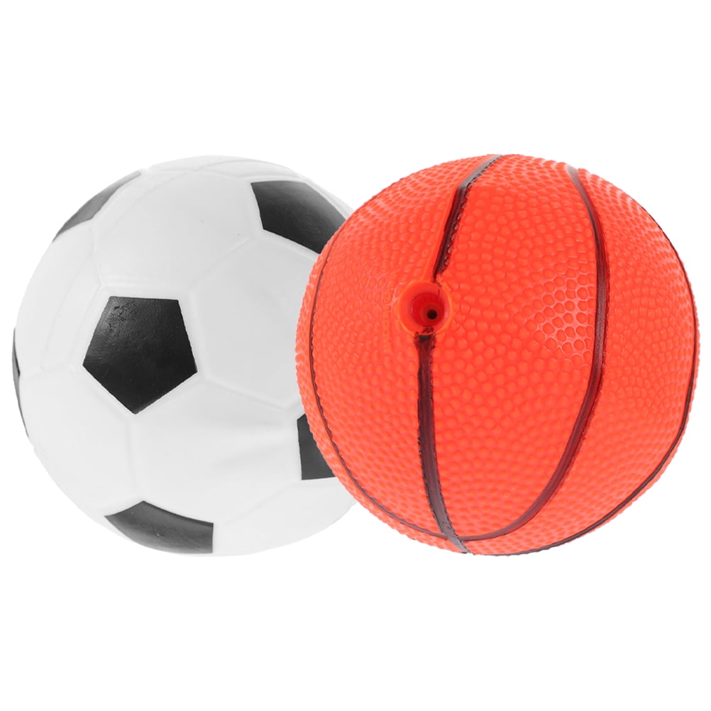 Amosfun 2Pcs Assorted Color PVC Playground Balls Bouncy Balls for Outdoor - Walmart.com