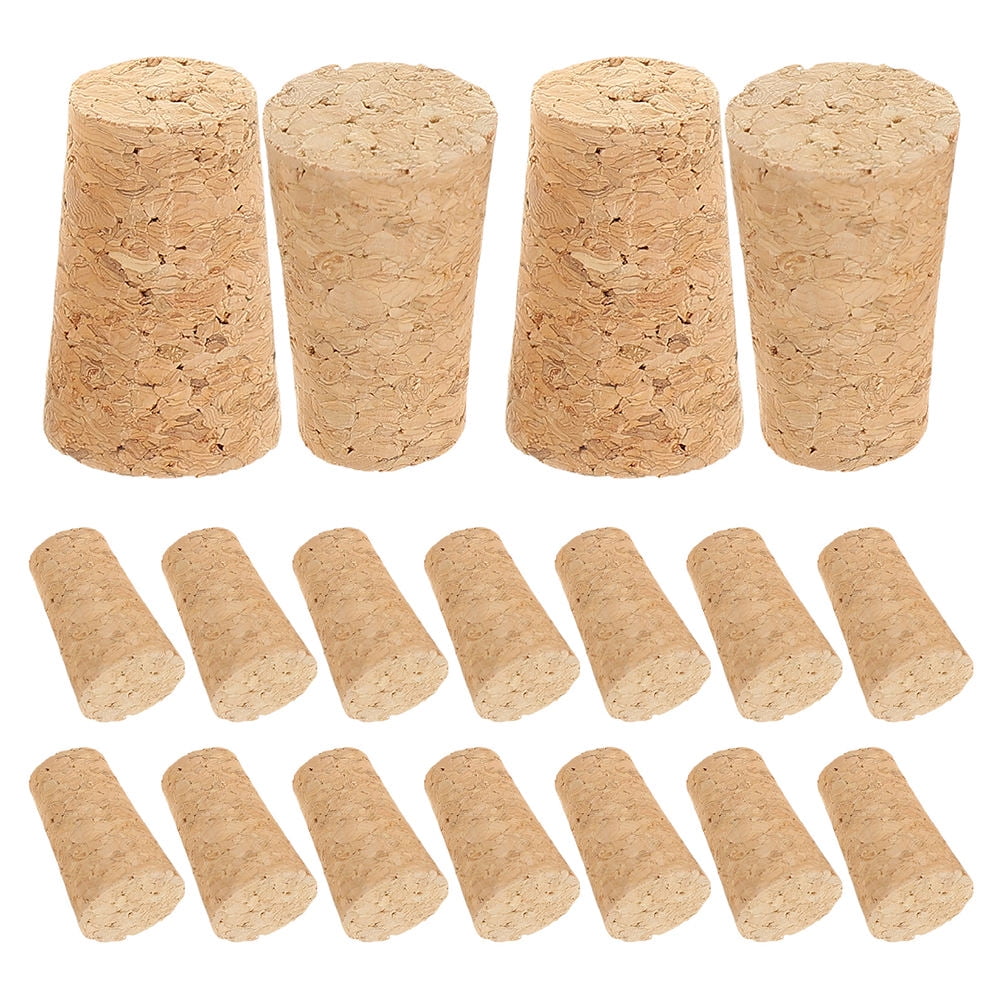 Amosfun Small Corks Cork Stoppers Beige Wood 30pcs - Walmart.com