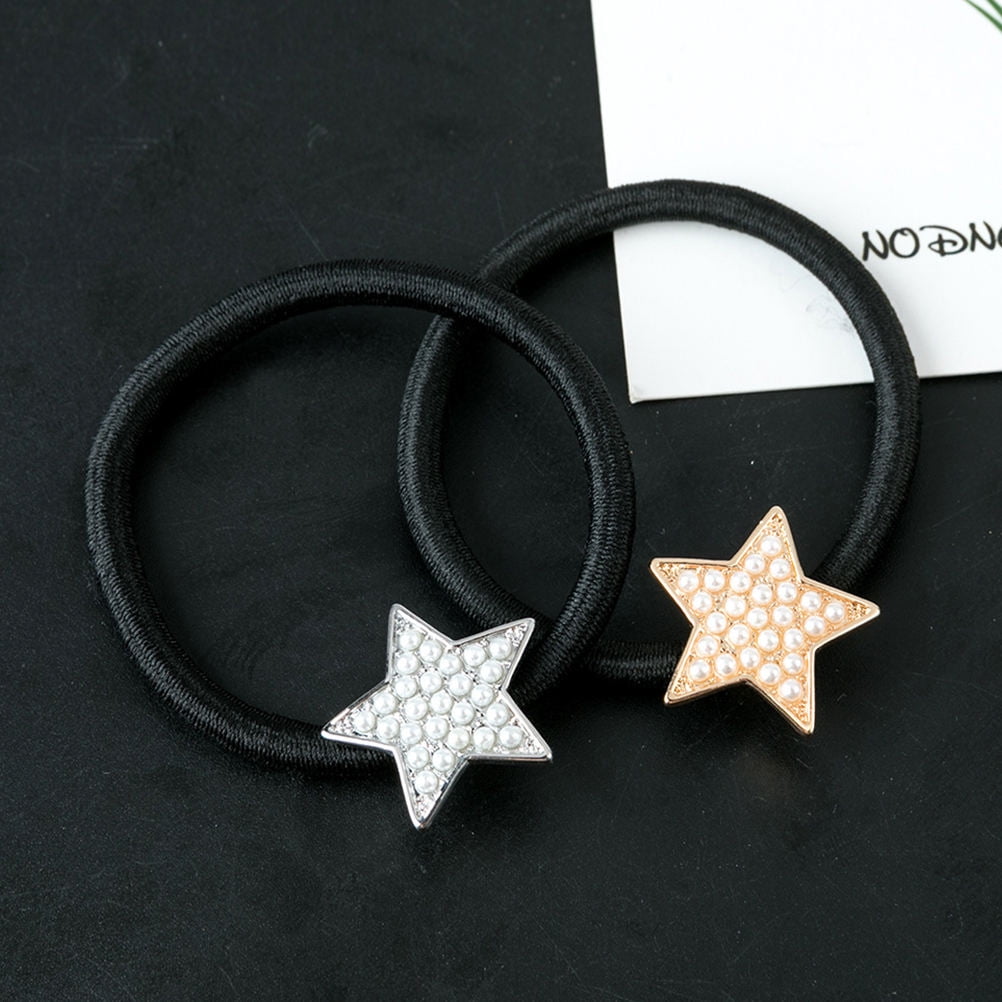Amosfun 3PCS Hair Ties for Women Star Hair Accessories Keep Hair in ...