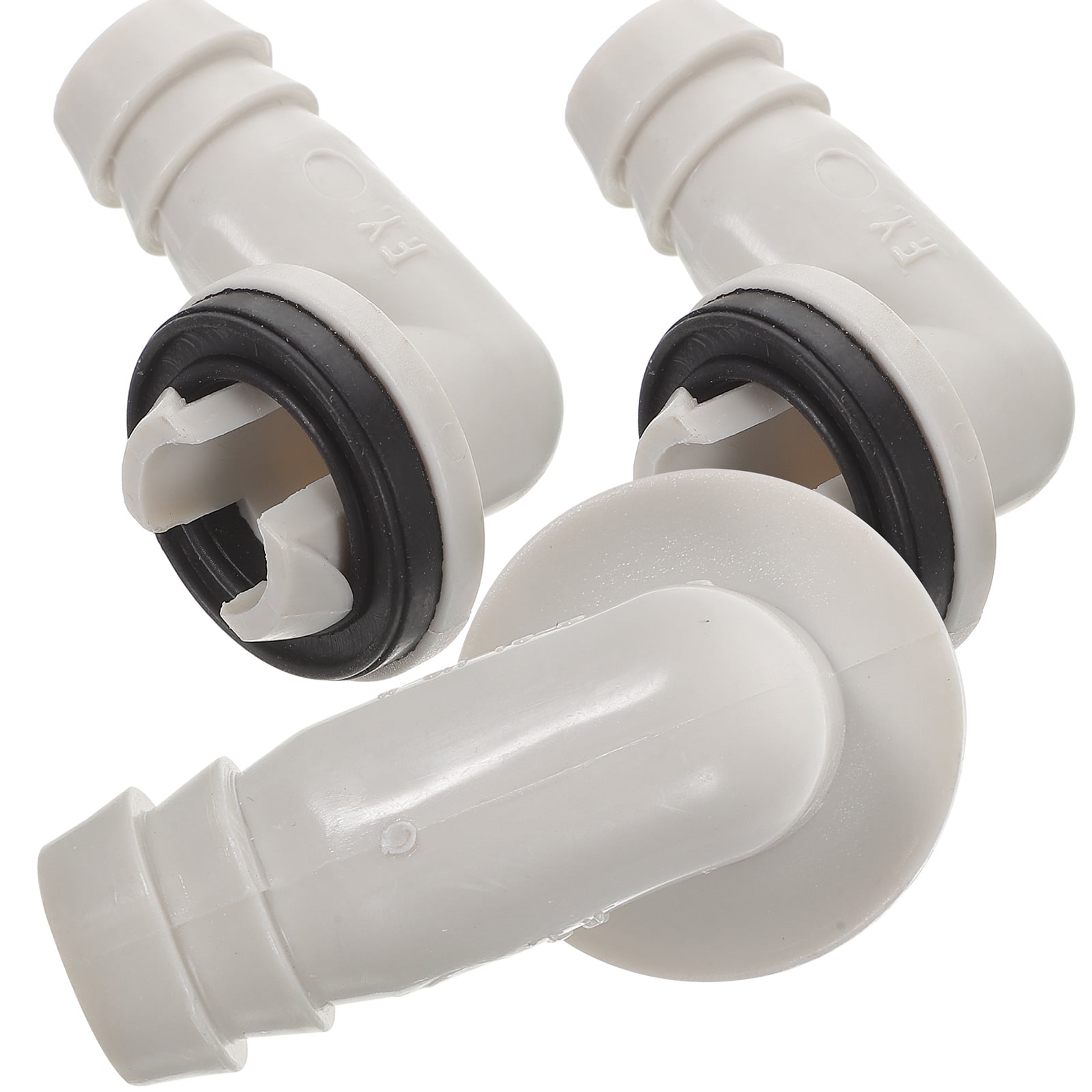 Amosfun 3pcs Drain Hose Adapter AC Parts for Window Unit Light Grey ...
