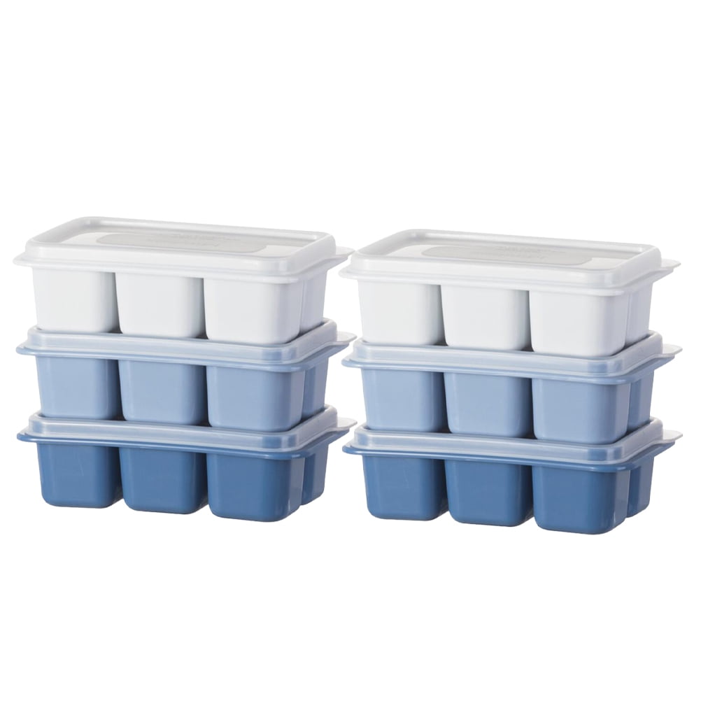 FONDOTIN Ice Cube Mold Assorted Color 6Pcs 4.92x2.83Inches - Walmart.com